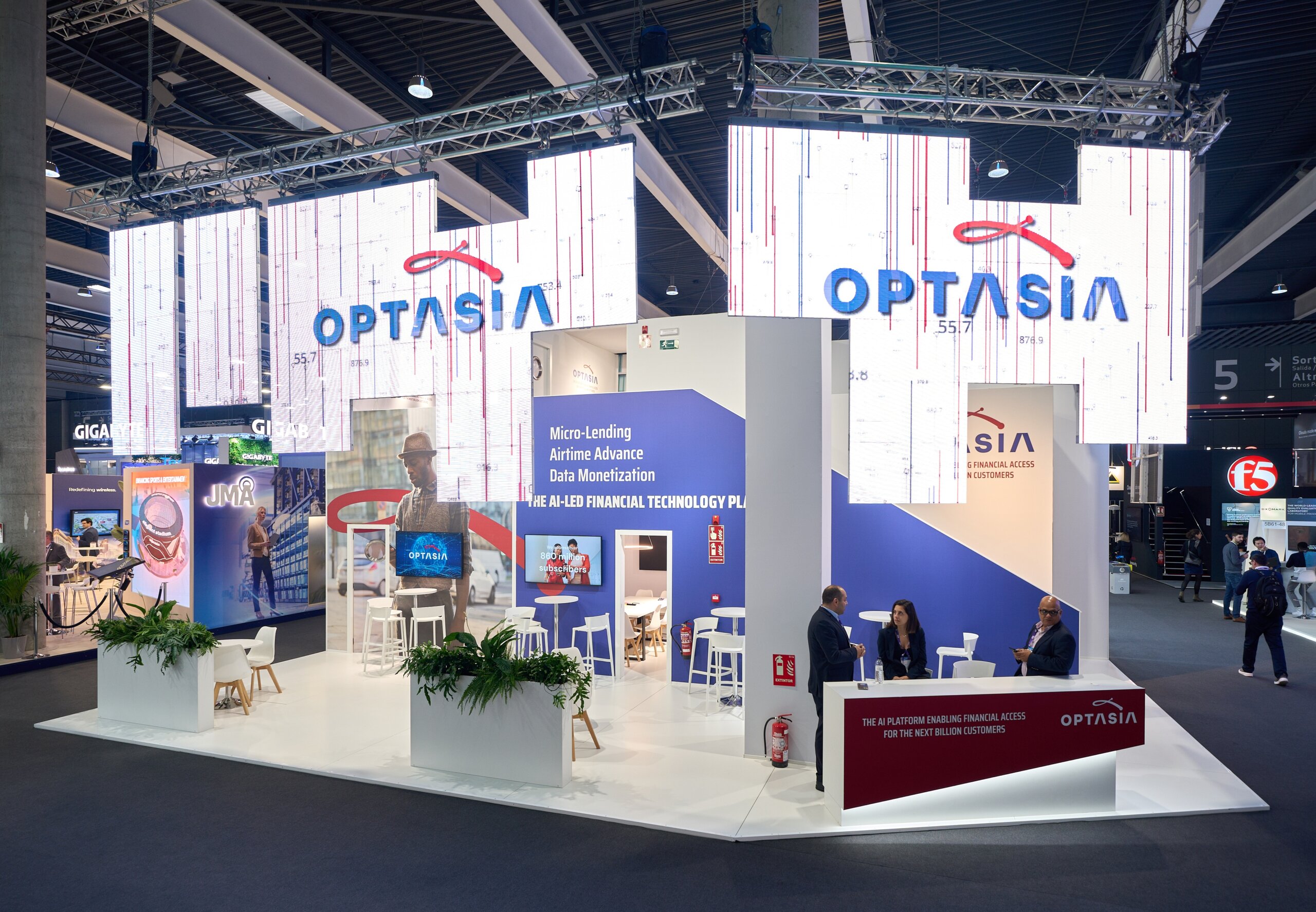 Optasia at the Mobile World Congress Barcelona (MWC) 2024 | TARS DESIGN